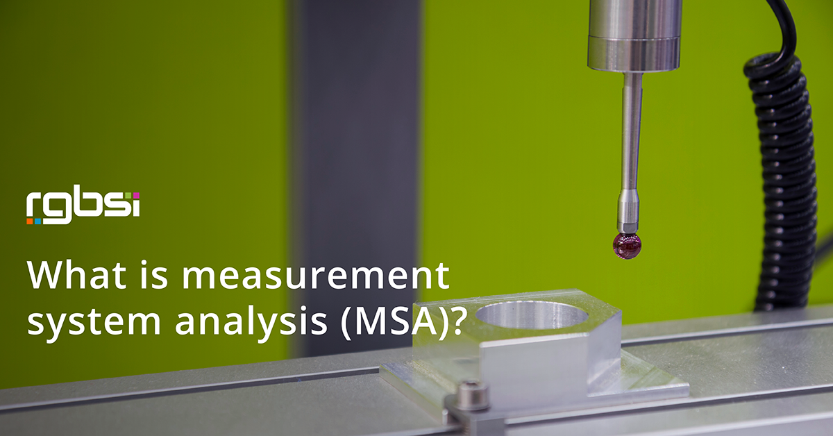 What is measurement statistical analysis (MSA)?